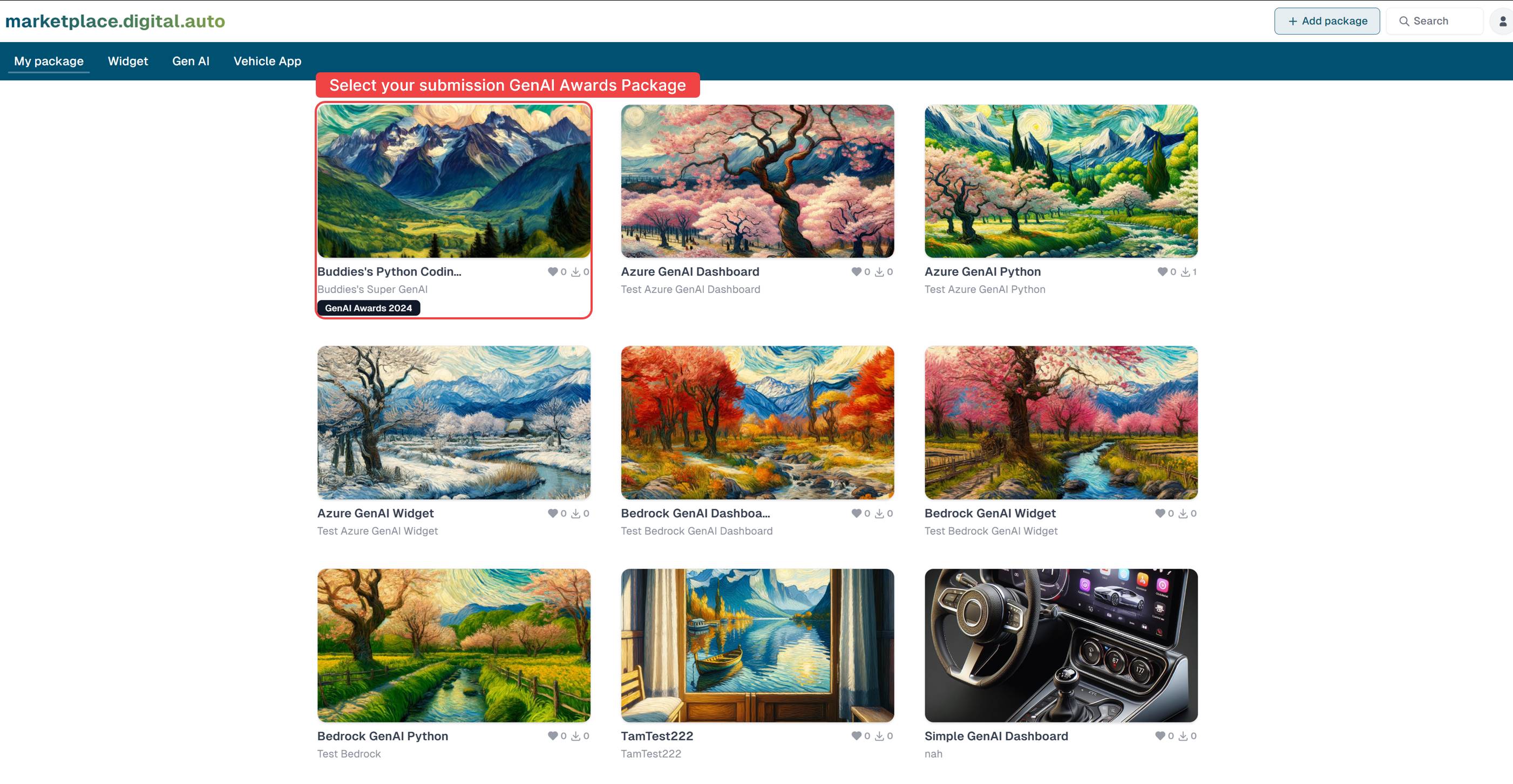 Update your submission :: digital.auto playground documentation